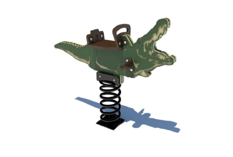 Alligator Playground Spring Rider- SRP - Premier Park & Play